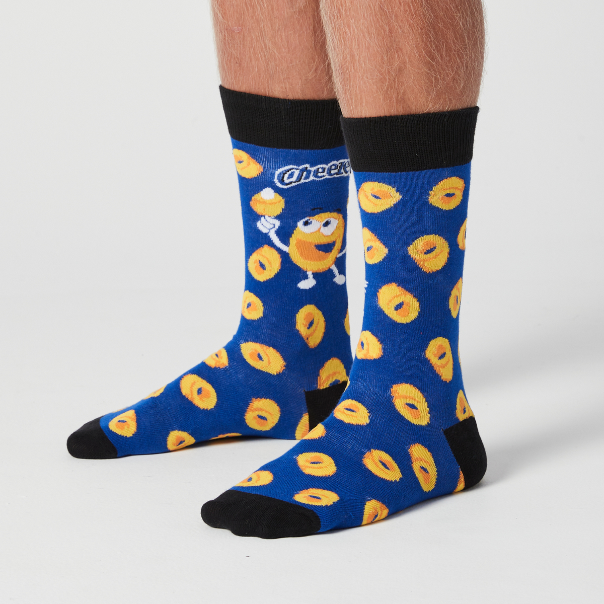 SWAG CHEEZELS CREW SOCKS - CHEEZELS