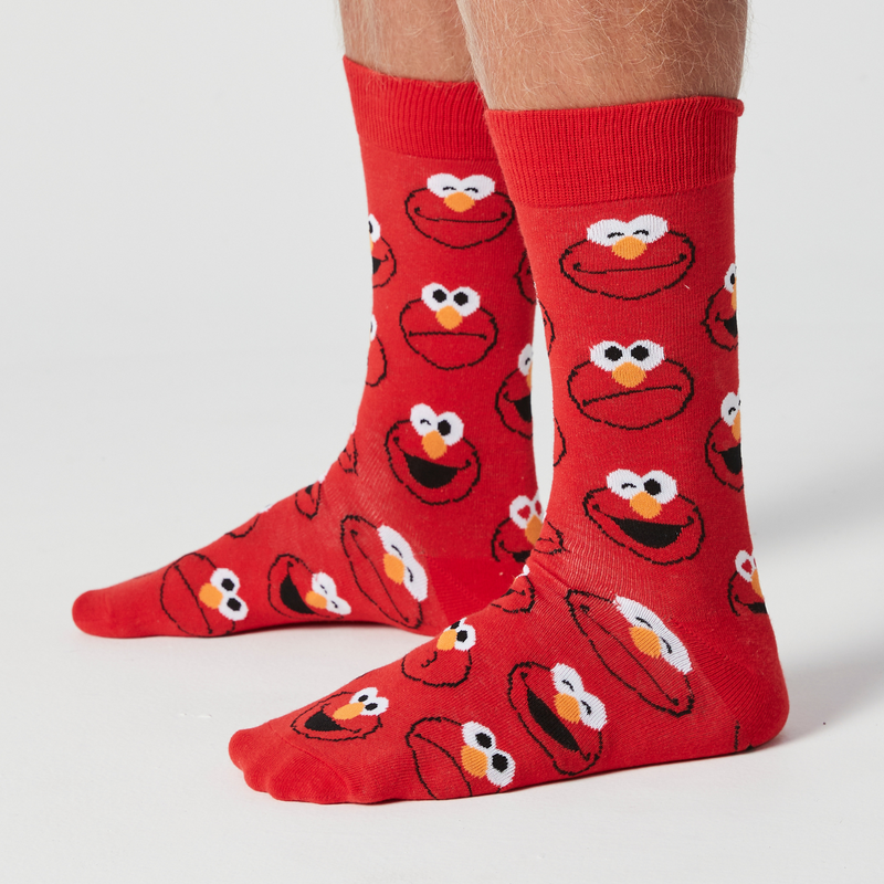 SWAG SESAME STREET CREW SOCKS - ELMO