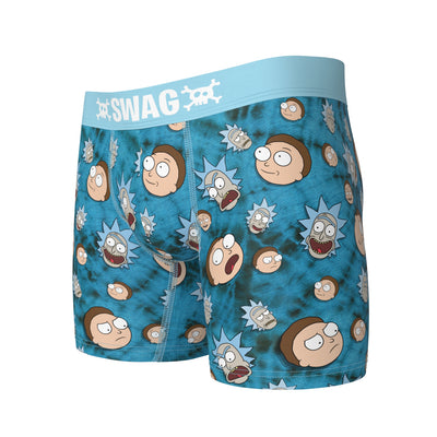 Rick & Morty Floating Heads Boxers