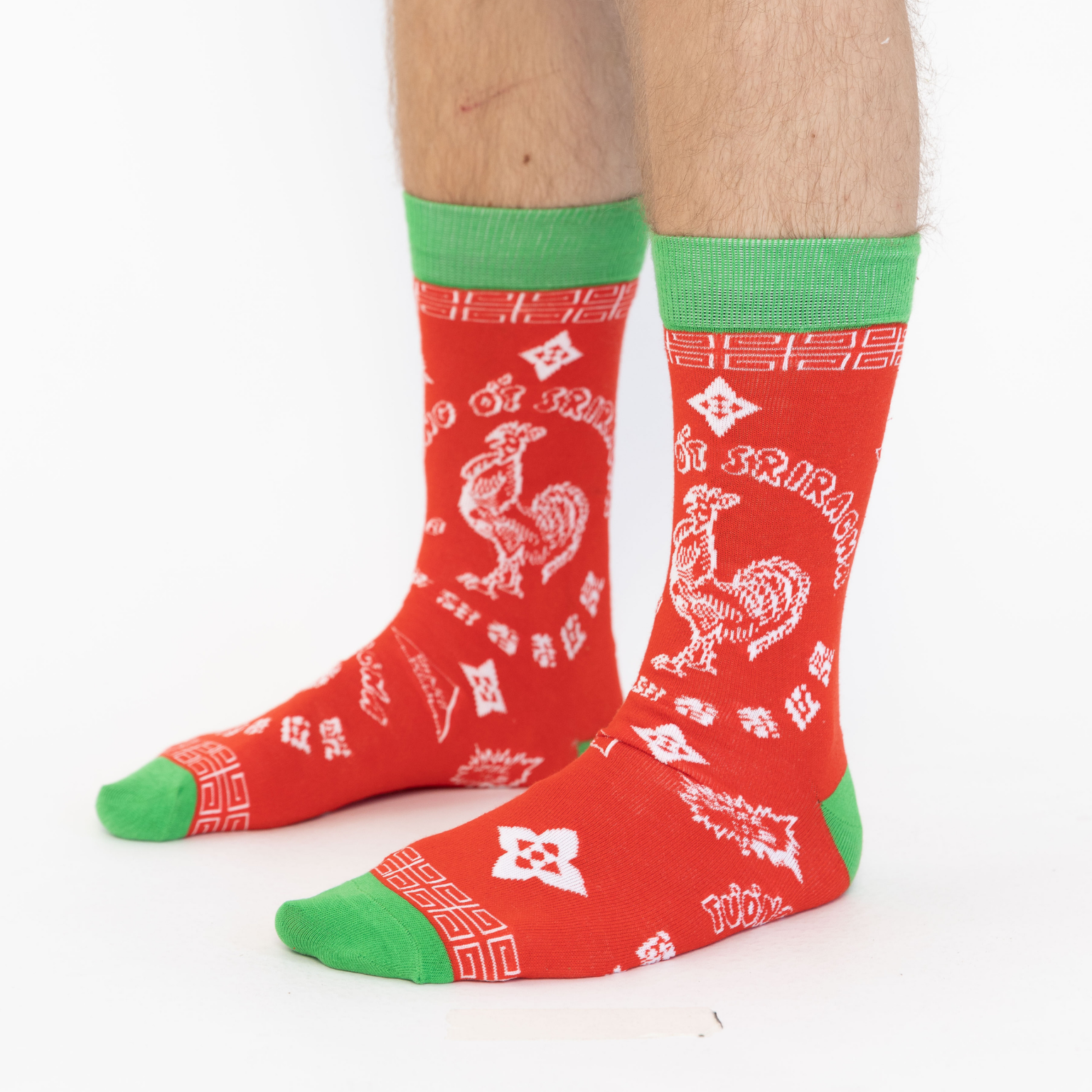 Sriracha Cok of the Wok Soxers - Novelty Socks